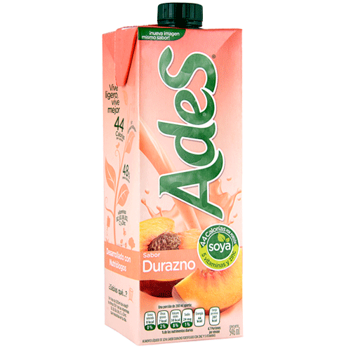 Ades Durazno 12/946 Ml.